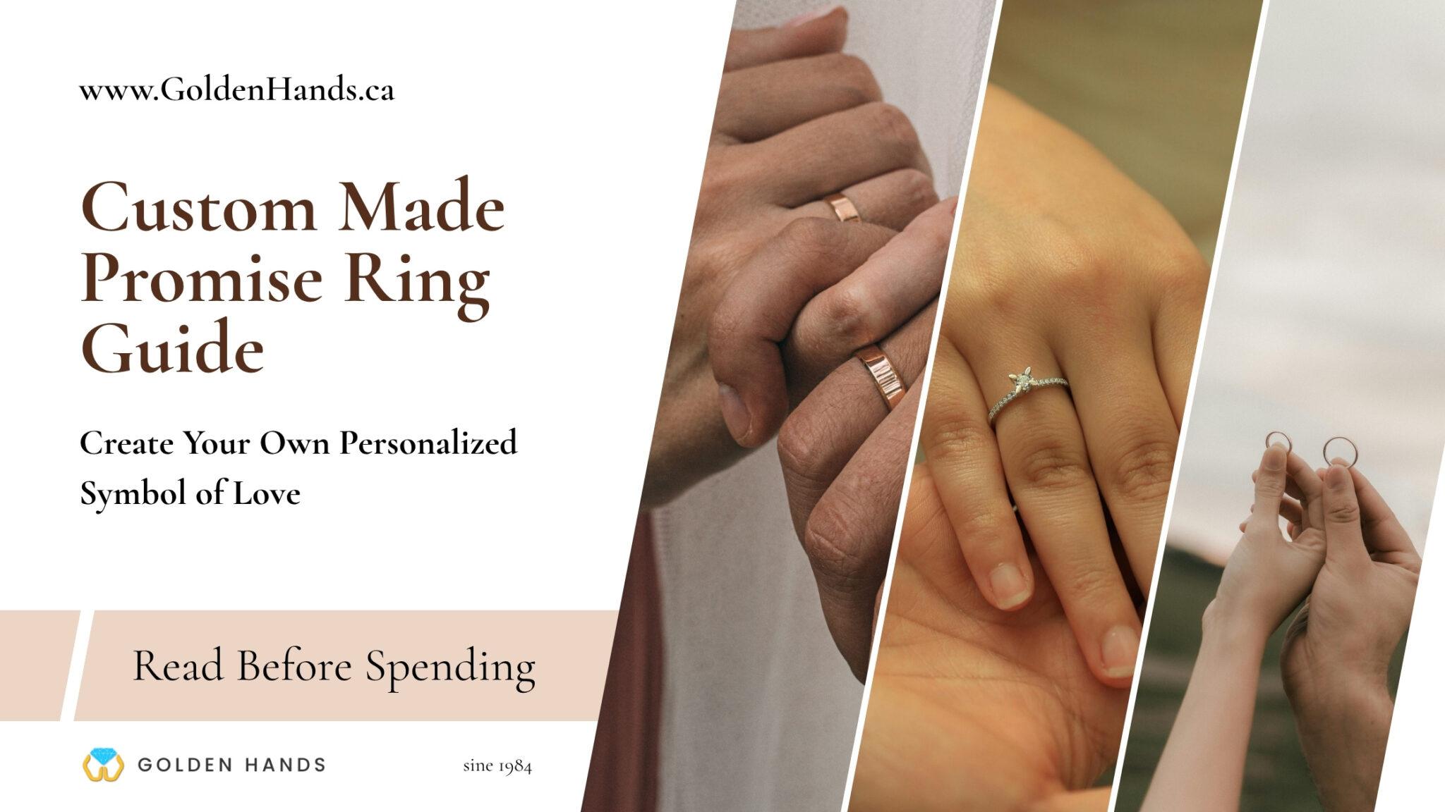 Custom Promise Rings: A Guide to Designing Your Perfect Ring